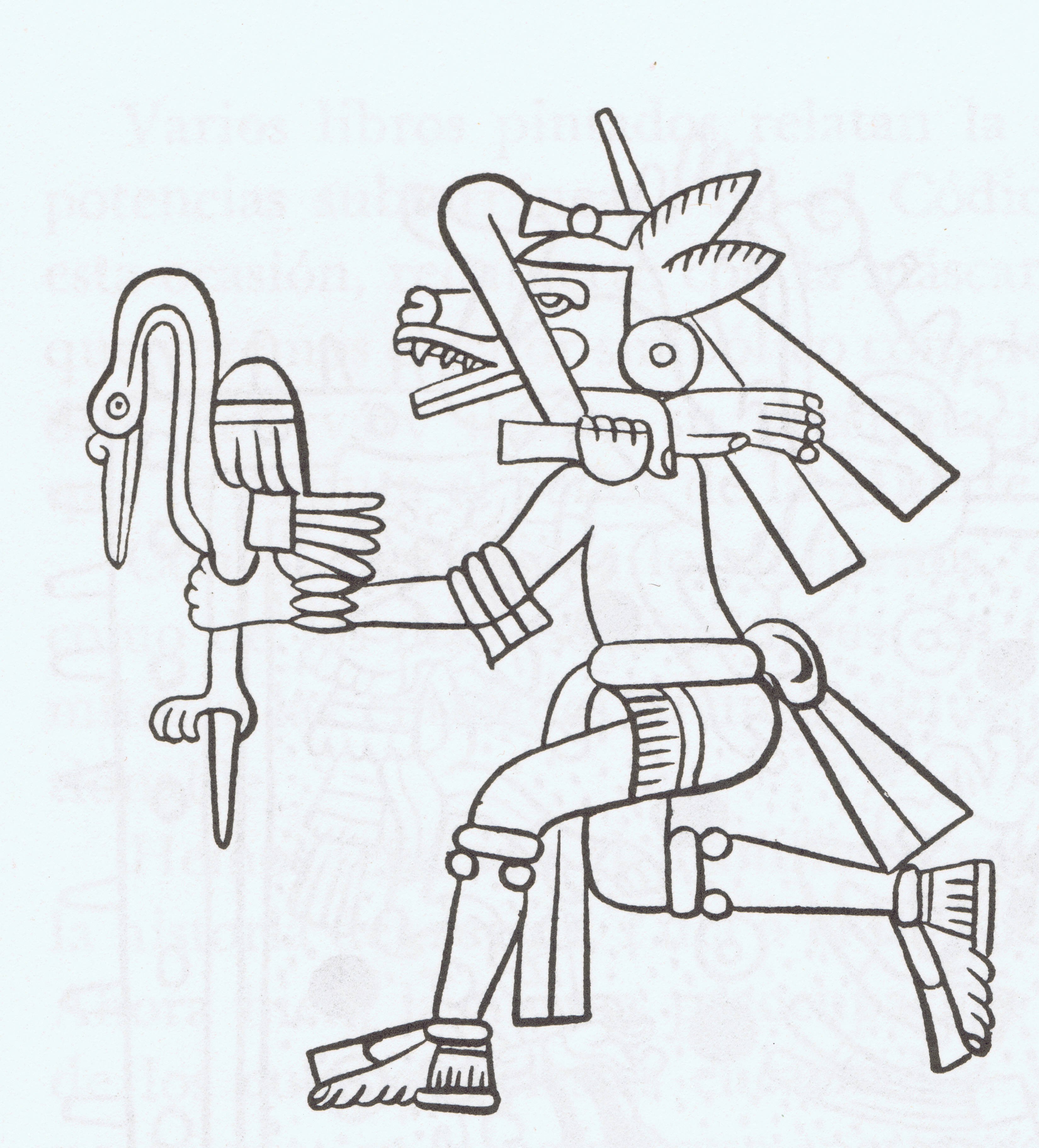 Xólotl Dios Dual Y Transformista Revista Nosotros